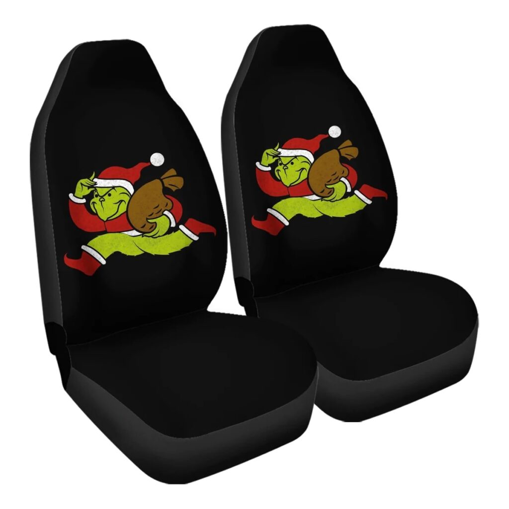 Monopoly Grinch Car Seat Covers - Lavafury