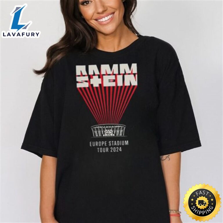 Europe Stadium Tour 2024 Rammstein Merch, Rammstein 30th Anniversary ...