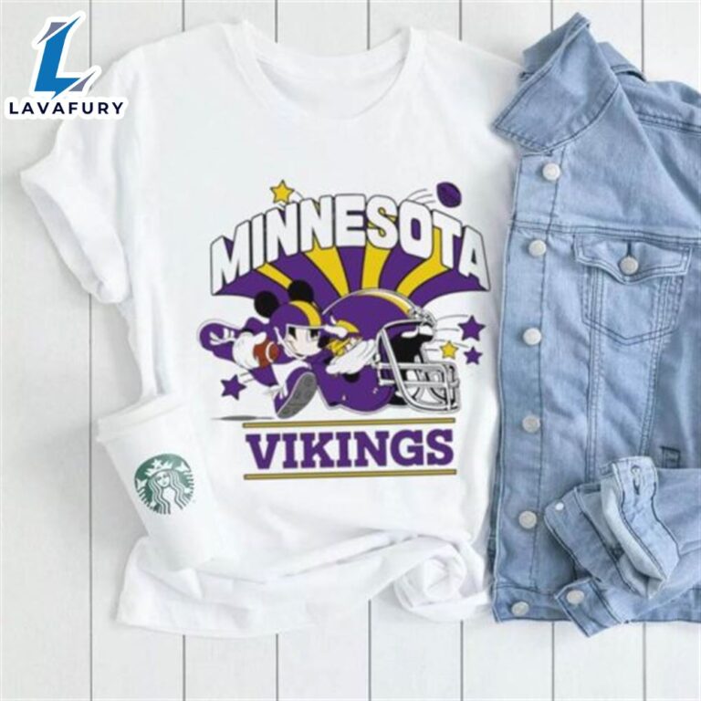 Mickey Mouse Characters Disney Denver Broncos Shirt - Lavafury